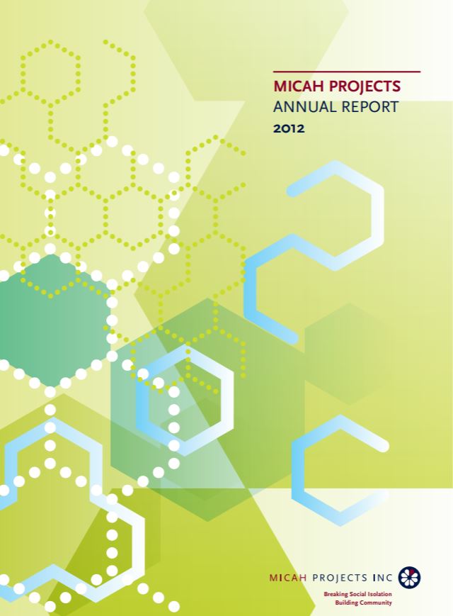 2012 Micah Projects Impact Report | Micah Projects